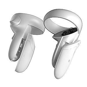 Battery Covers for Meta Quest 2 Controller,DUXICEPIN Replacement Battery Covers kits,Granular non-slip design,Replacement Parts Accessories,Compatible with Oculus Quest 2 Controller