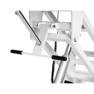 Salonsunny Electtric Salon Beauty Bed Chair Black Round Base Hydraulic Pump All Purpose Styling Chair Barbering Reclining Spa Massage Equipment