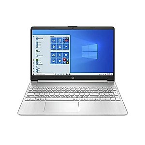 2022 Newest HP 15.6" HD Non-Touch Laptop 11th gen Intel Core i3-1115G4, 8GB RAM, 256GB SSD, HD Webcam, WiFi, Bluetooth 4.2, USB Type-C, HDMI, Windows 10 S, Natural Silver, LPT 2-Week Support