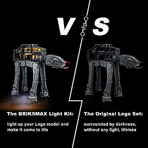 BRIKSMAX Led Lighting Kit for LEGO-75313 AT-AT - Compatible with Lego Star Wars Building Blocks Model- Not Include The Lego Set