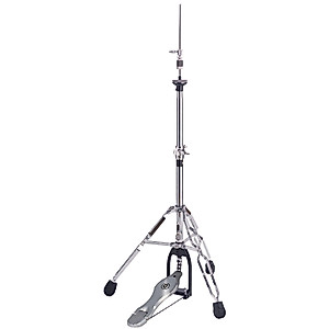 Gibraltar Medium Weight Double Braced Hi-Hat Stand Percussion Chrome Set Hardware, for Snare Drum Practice Pad (5707)