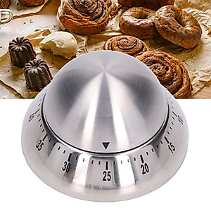 Kitchen Cooking Timer, Mechanical Rotating Timer Clock Durable Kitchen Accurate Timing Reminder, Kitchen Essentials Timer with 70db Loud Alarm