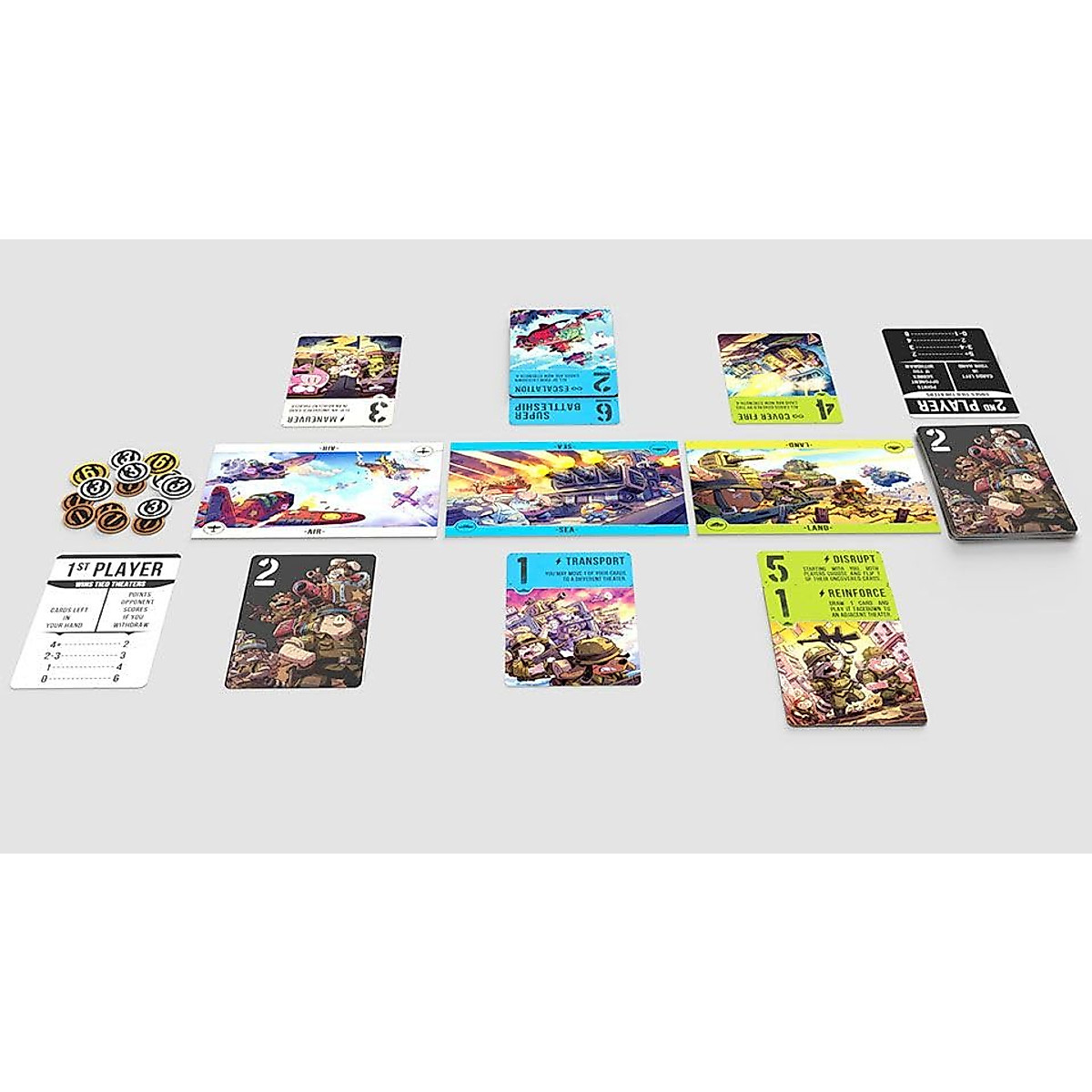 Arcane Wonders Air, Land & Sea: Critters at War , Orange