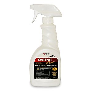 Ovitrol Vet-Kem Plus Flea, Tick and Bot Spray for Pets, 16-Ounce