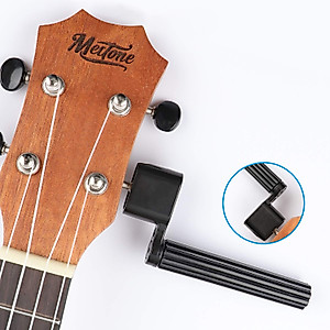 Ukulele Strings, Yoklili 5 Sets of Nylon Ukulele Strings with 10 Felt Picks, String Winder for Soprano (21 Inch) Concert (23 Inch) Tenor (26 Inch) Ukulele, and Capo included