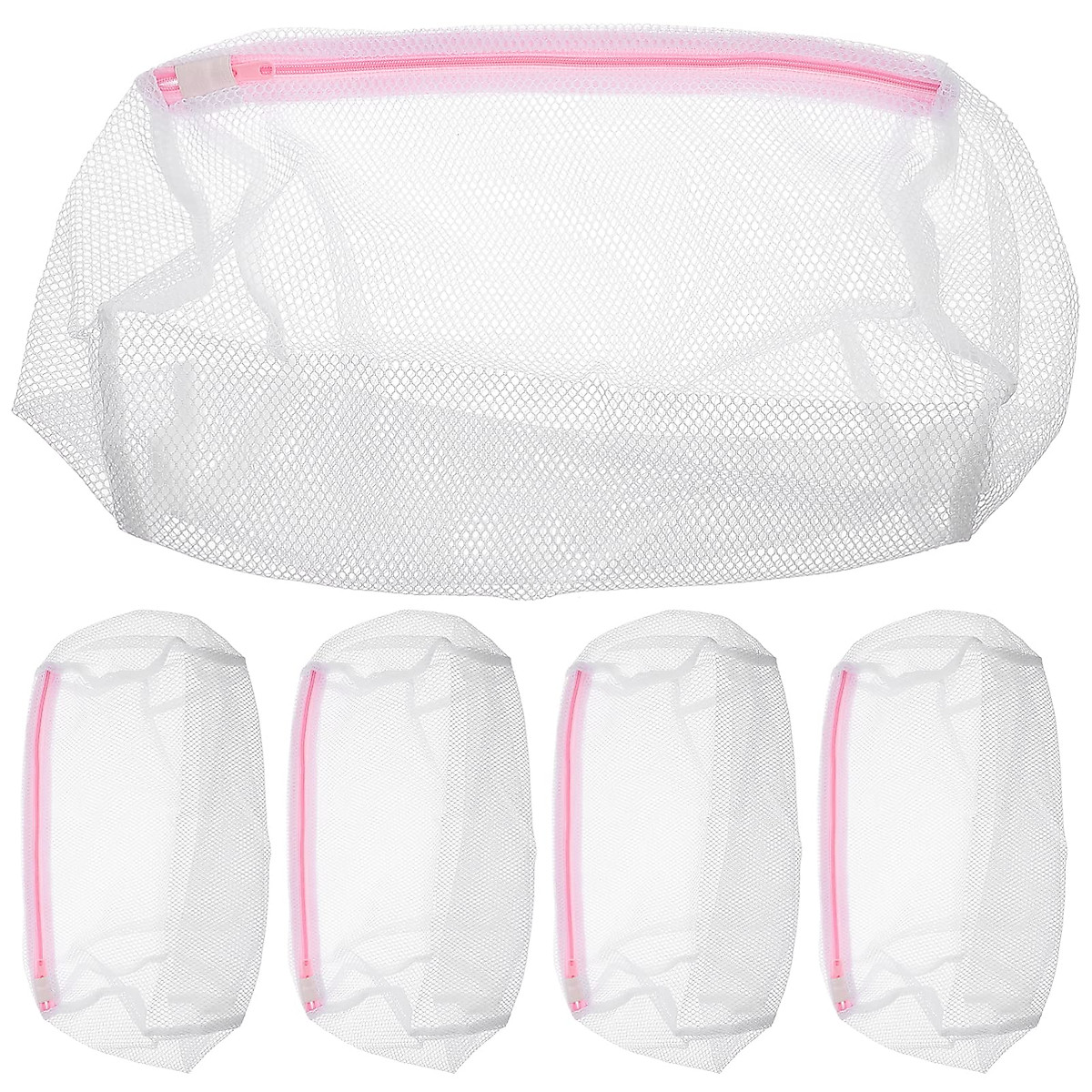Beaupretty Laundry Bag Mesh Laundry Bags Honeycomb Mesh Laundry Bags 5pcs Washing Machine Wash Bag for Underwear Delicates Blouse Bra and Baby Clothes Laundry Bags Mesh Wash Bags