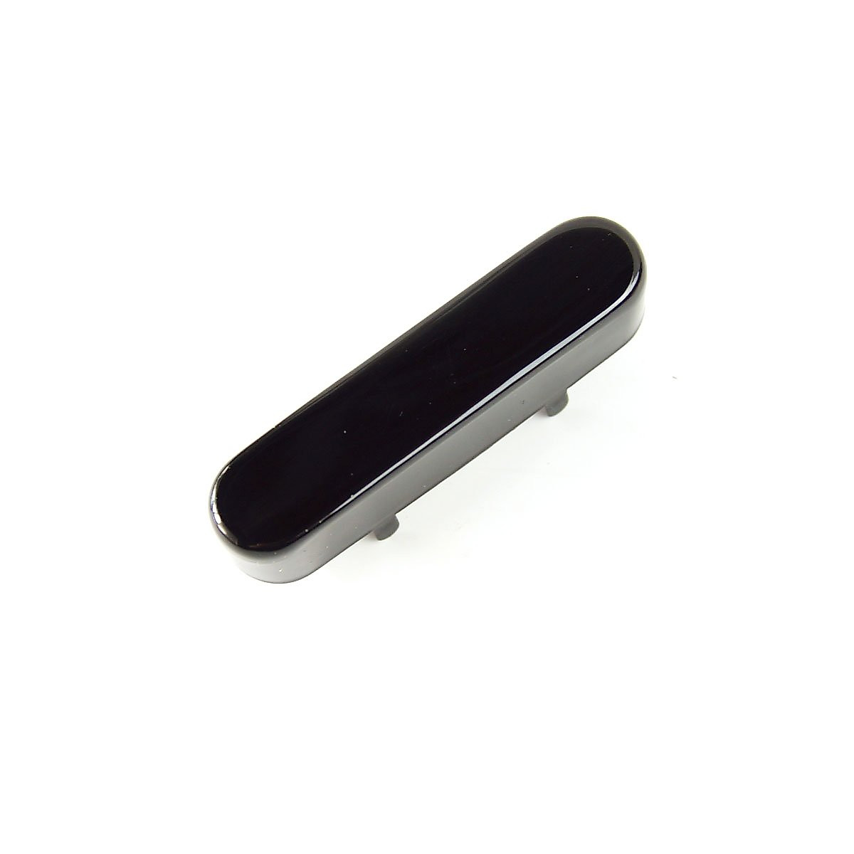 Standard Size Tele Style Metal Neck pickup cover,Premium Gloss Black