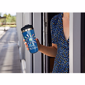 Coolertaste Social Worker Gifts for Women Men, Social Worker Gifts for Office Decor 15oz Tumbler Mug, Appreciation Gifts for Social Works Practitioner, Birthday Graduation Gift Ideas for BSW MSW DSW