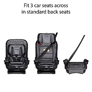 Safety 1st Everslim DLX All-in-One Convertible Car Seat, 4 Modes of use: Rear-Facing, Forward-Facing (22–65 lbs), Belt-Positioning Booster (40–100 lbs), Backless Booster (40–100 lbs), Dunes Edge