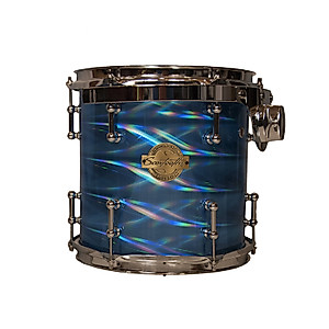 Sawtooth Command Series 4-Piece Shell Pack with 16" Bass Drum, Blue Mirror Metallic, (ST-COM-4PC-16-BMM)