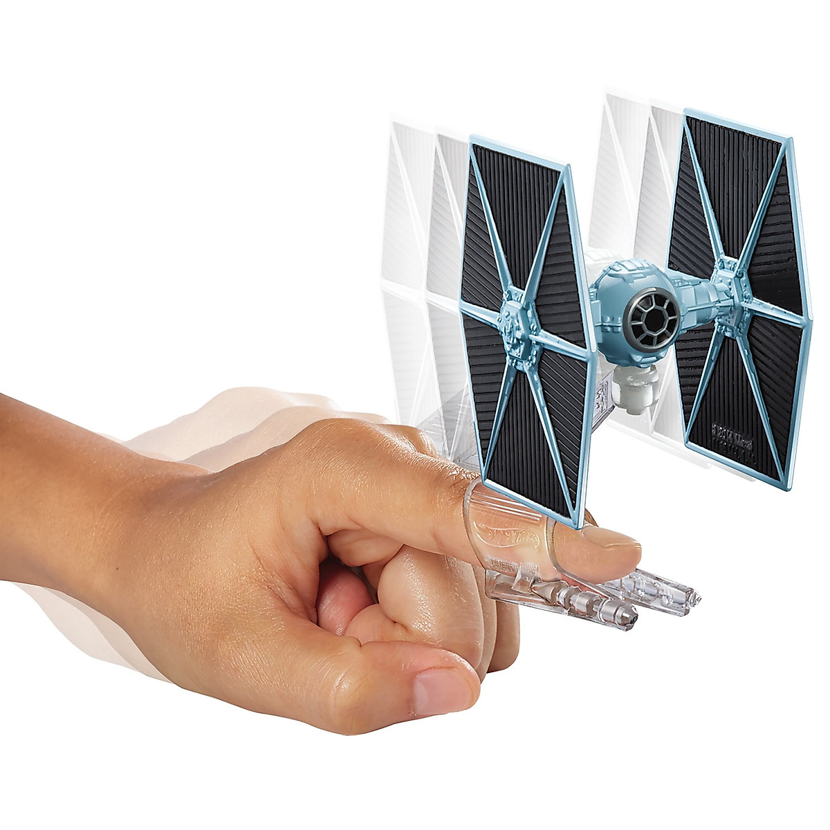 Hot Wheels Star Wars Starship Blue TIE Fighter Vehicle