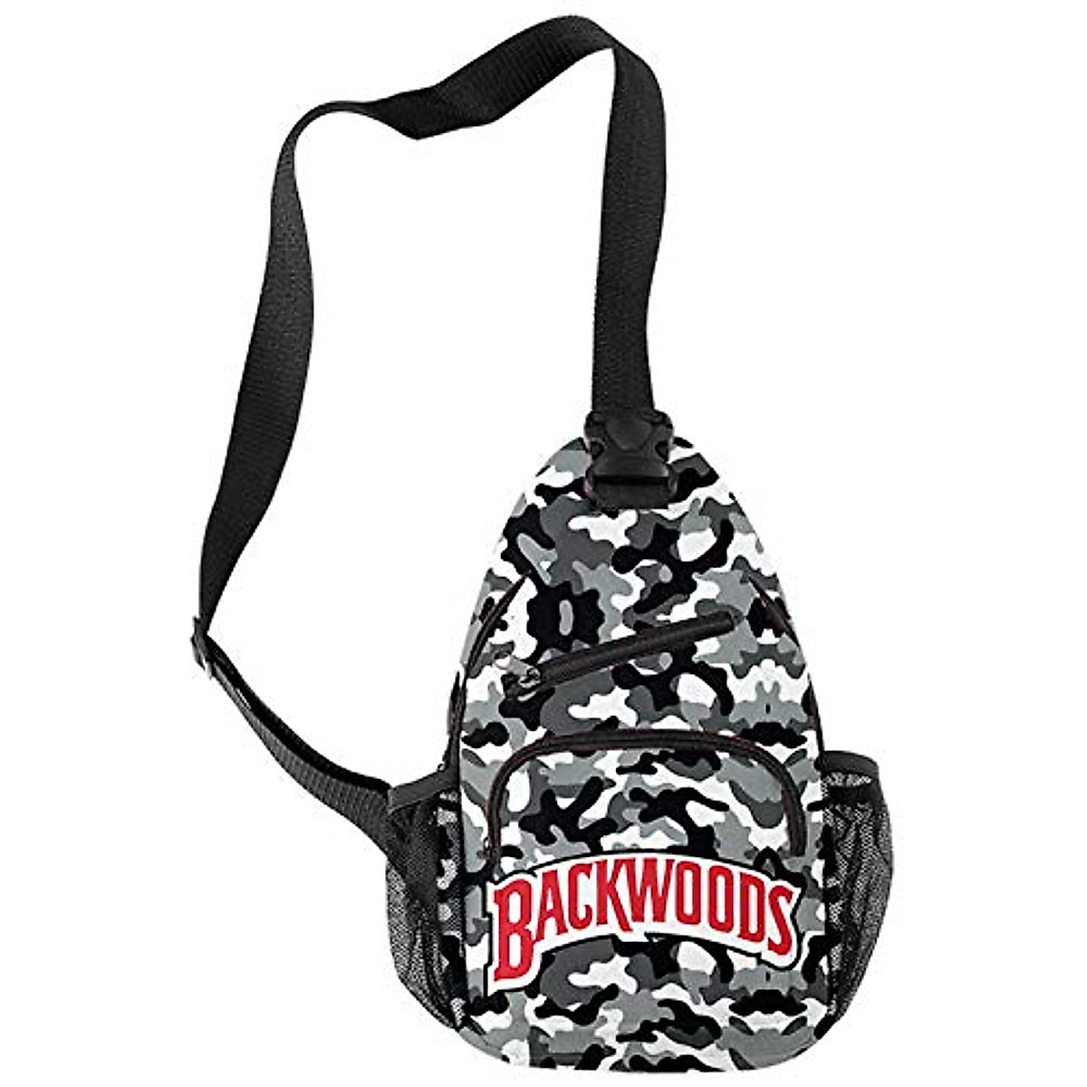 HANDAFA Casual Daypack Camouflage Print Multi-purpose Single Shoulder Bag Backwoods Sling Backpack(Color99)