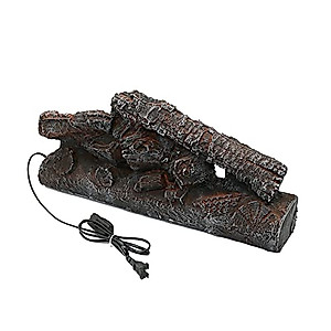 MOBUKJUU 110V-220V Electric Simulation Charcoal Fake Firewood Charcoal Fire Decoration Charcoal Flame Lamp Fireplace Firewood Props