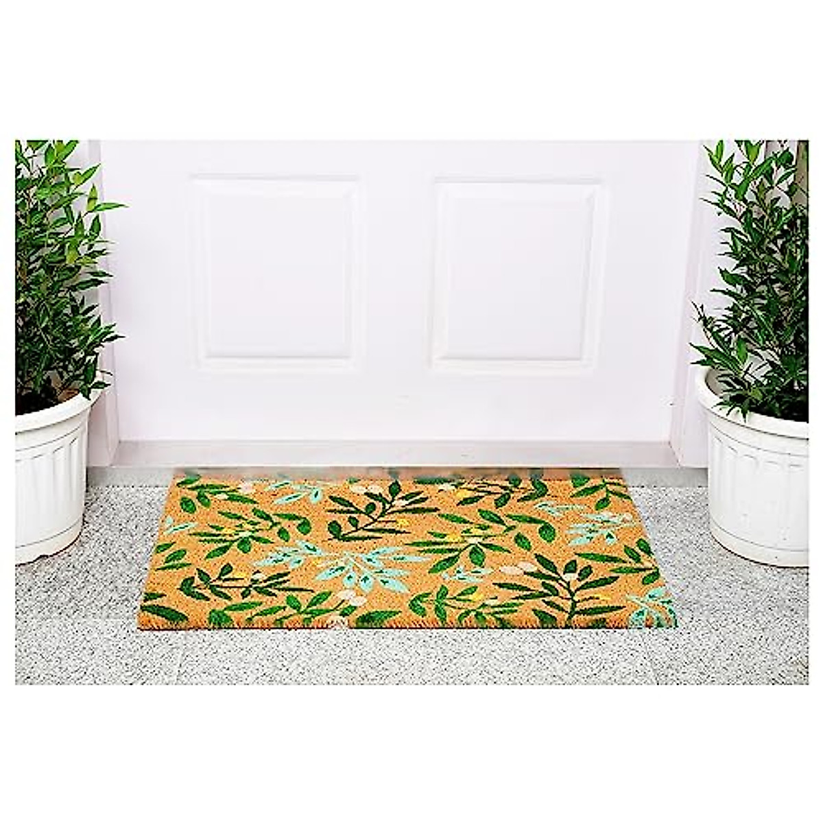 Calloway Mills Botanical Olives Doormat (17" x 29")