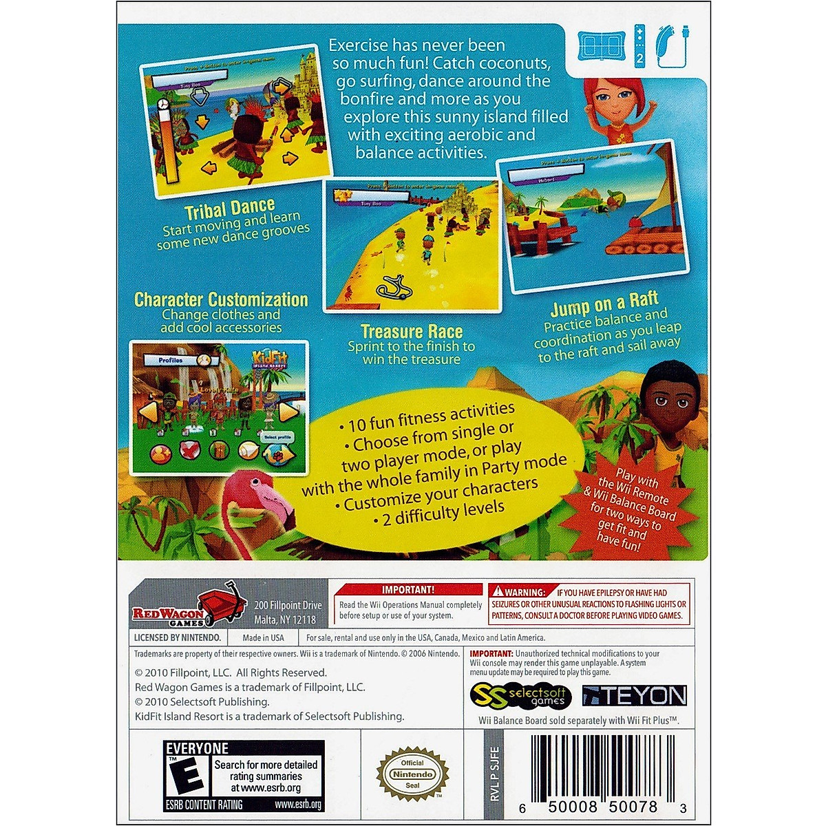 Kid Fit Island Resort - Nintendo Wii