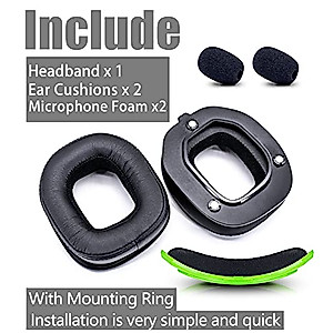A50 GEN 3 Mod Kit Ear Pads Replacement for Astro A50 GEN 3 Headset - Notice: EARPADS Need to BE Removed When Using The Headphone Base (Not Compatible with A50 Gen 4)