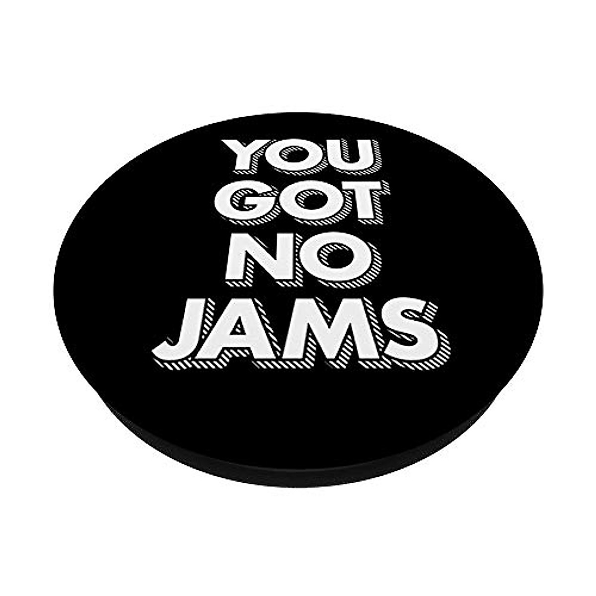 You Got No Jams, Korean Kpop K-Drama Music Lover Gifts PopSockets PopGrip: Swappable Grip for Phones & Tablets