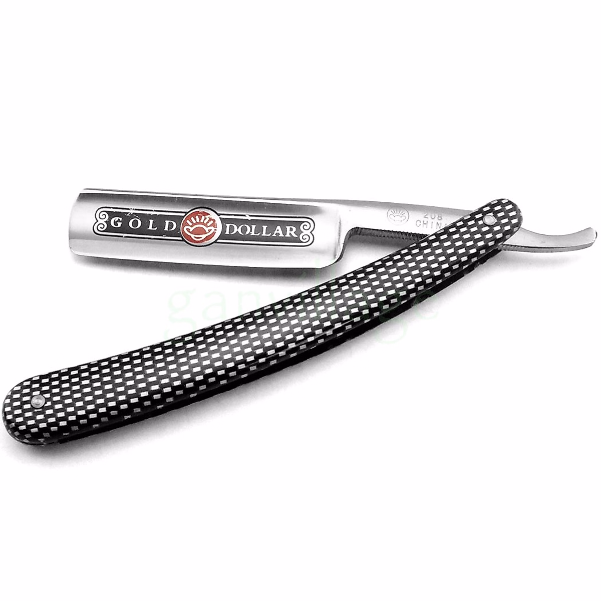 Grandslam Gold Dollar Professional Handmade Shave Ready Straight Razor - Cut Throat Knife + One Free Shaver Case Holder - Gift for Men