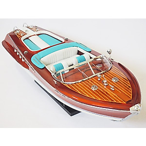 Riva AQUARAMA Wood Boat Model 21" (53 cm) Fully Assembled