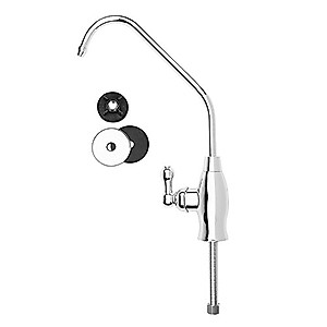 Aquaboon Water Filter Purifier Faucet for Any RO Unit or Water Filtration System (Classic Style, Brushed Nickel)