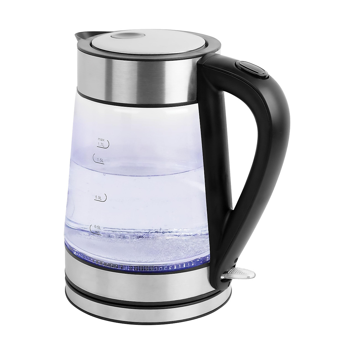 Kalorik 1.7L Rapid Boil Digital Electric Kettle, in Stainless Steel (JK 45907 SS)