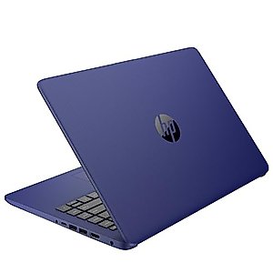 HP Latest Stream 14" HD Laptop, Intel Celeron Processor, 16GB Memory, 64GB eMMC Storage, Fast Charge, HDMI, Up to 11 Hours Long Battery Life, Office 365 1-Year, Win 11 S, Microfiber Bundle, Blue