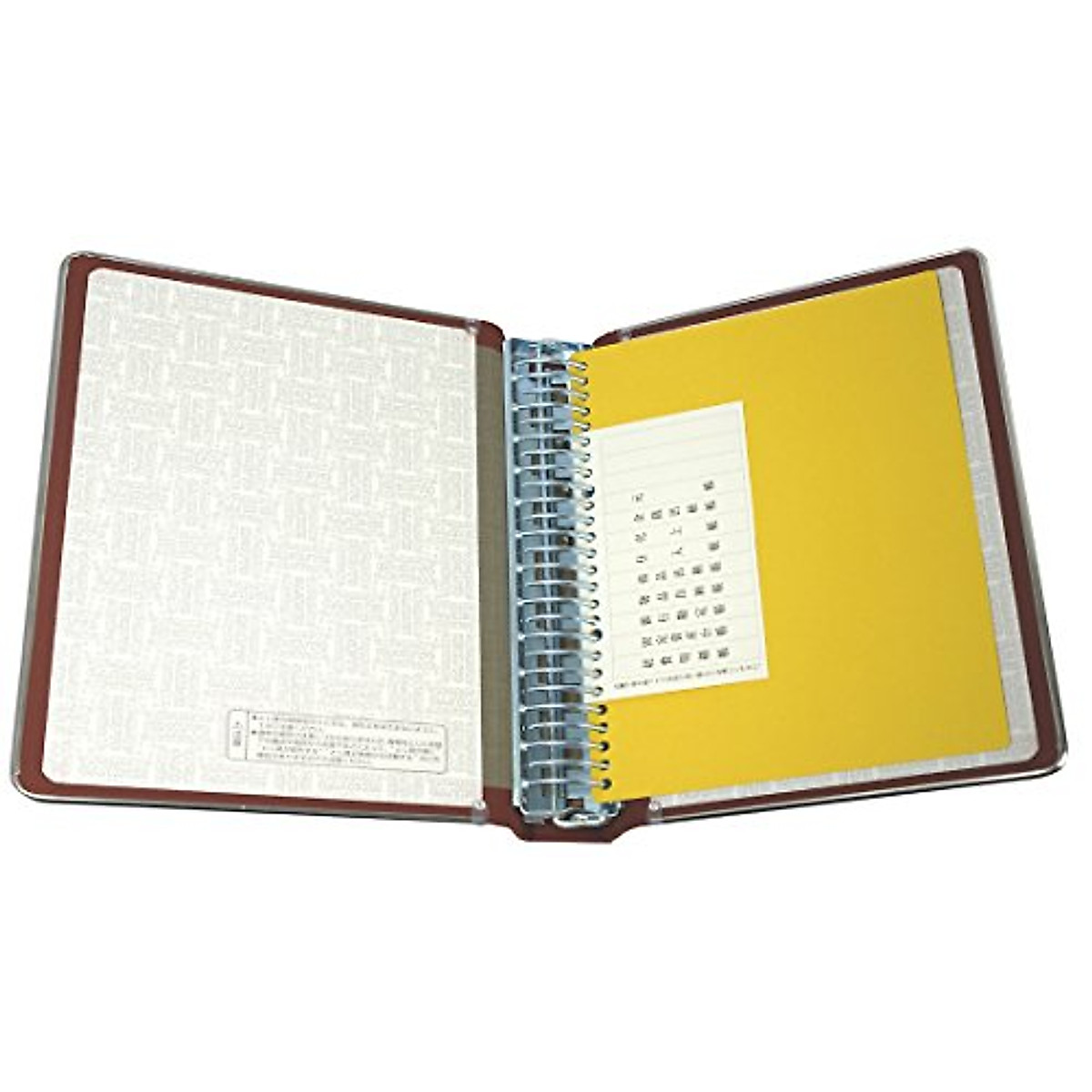 Red B5 Tatefuchi gold with 200 single-wafer-120RZ paste Kokuyo color binder MP cloth (japan import)