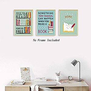 Colorful Watercolor Book Art Posters - Motivational Quotes for ...