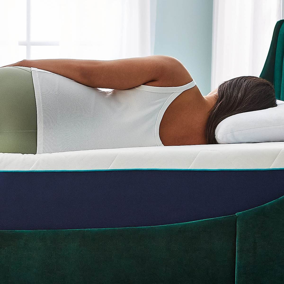 Sleep Innovations Quinn 12 Inch Stay Fresh Cooling Gel Memory Foam Mattress with Freshness Protector and Cool Quilted Cover, Queen Size, Bed in a Box, Medium Support