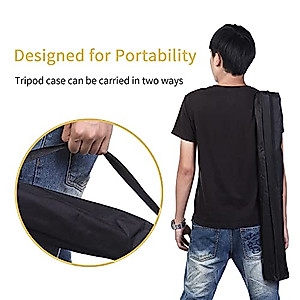 Meking 33 in Carrying Case Bag with Strap for Light Stand Tripod Monopod Photography Photo Studio