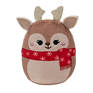 Squishville by The Original Squishmallows Holiday Calendar - 24 Exclusive 2” Festive Squishmallows - Seasonal Toys for Kids and Preschoolers - Ages 3+