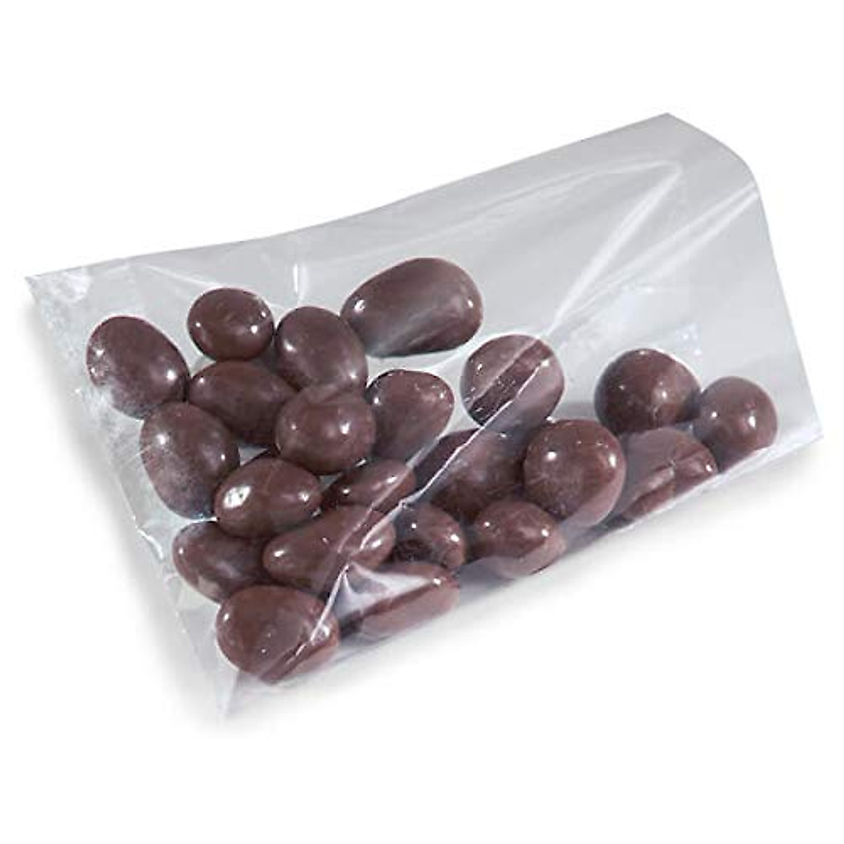 A1 Bakery Supplies Clear Cellophane Flat Polypropylene Bags, 3 x 6 100 Pack 1.5mil