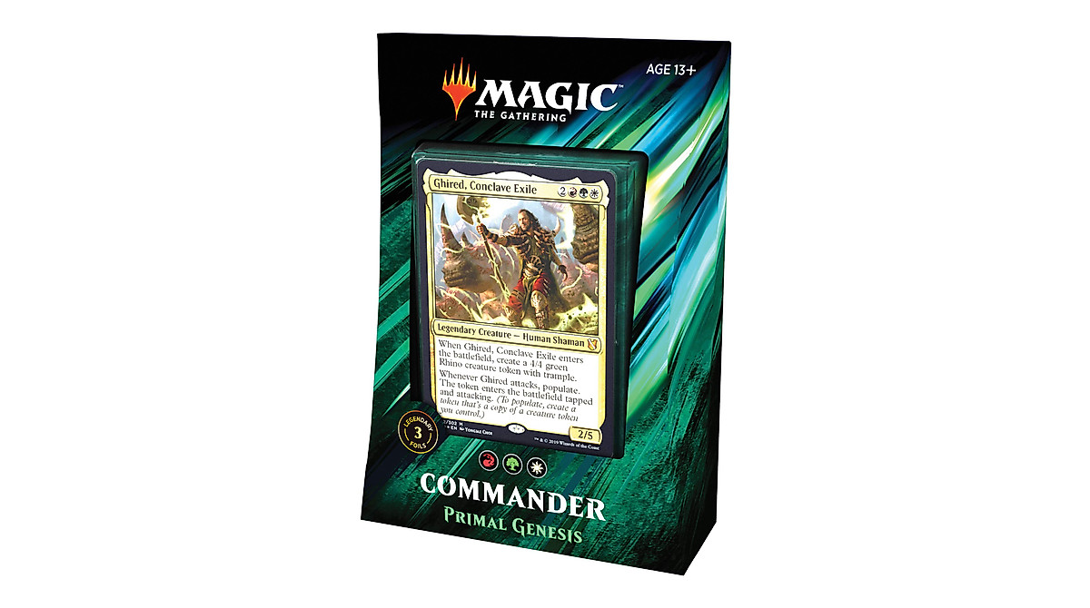 Magic The Gathering Commander 2019 Decks | All 4 Legendary Sets