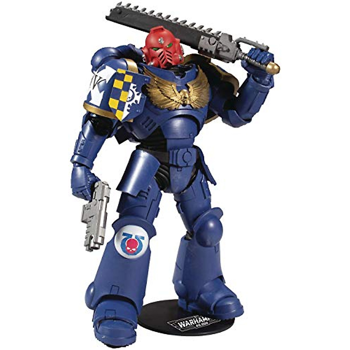 McFarlane Toys Warhammer 40,000 Ultramarines Primaris Assault Intercessor 7" Action Figure