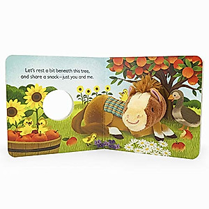 A Little Horse Finger Puppet Board Book for Little Pony & Farm Lovers, Ages 1-4 (Finger Puppet Book)
