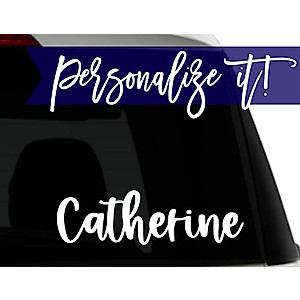 Personalized Name Decal for Yeti Cup, Tumbler, Water Bottle, Laptop, car Window or Other Hard and Smooth Surface Your Choice of Color & Style | Decals by ADavis