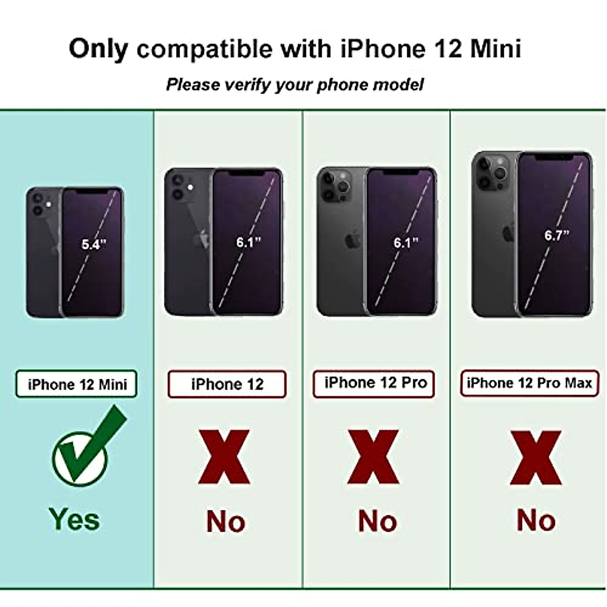 Gemi-Case - Case for iPhone 12 Mini - Plant Based Protector Cover Naturally Speckled (Mint Green)