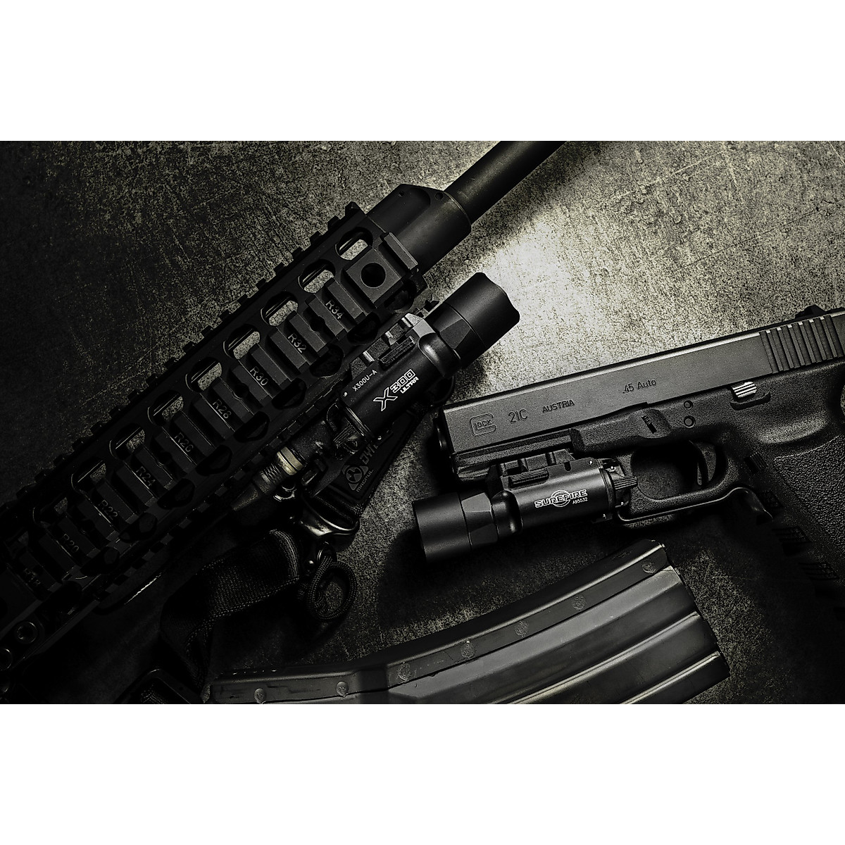 Surefire Ultra High Ouput LED Weaponlight, Black (X300U-A)