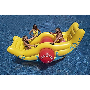 Swimline Sea-Saw Rocker , Yellow