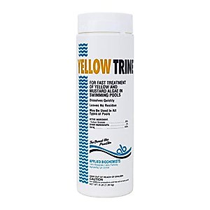 Applied Biochemists Pool 408622A Yellowtrine Swimming Pool Algaecide Cleanser, 3 lbs