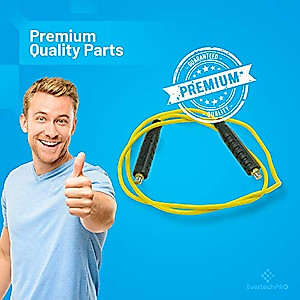 EvertechPRO MAG1BK Low Voltage Magnetic Jumper Black Replacement for Universal HVAC