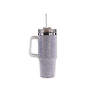 Simply Southern White Sequined 30oz Tumbler