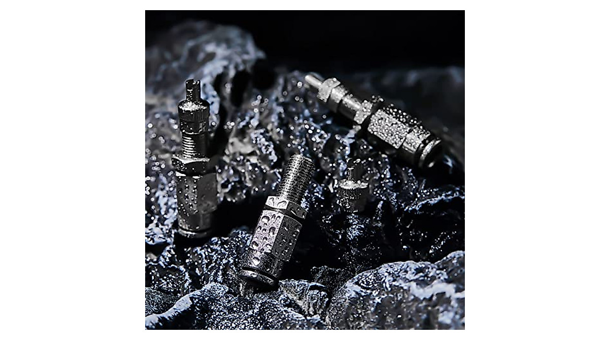 4 Pieces Inflation Schrader Valve for 1/4 Air Line with 1 Warning ...