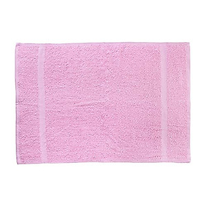 Simpli-Magic Cotton Set, Hand Towels, 16” x 27”, Pinky, Pack of 12