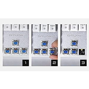 Hansung GTune MKF30S Rainbow Keyboard Black (Korean/English) (Brown Switch)