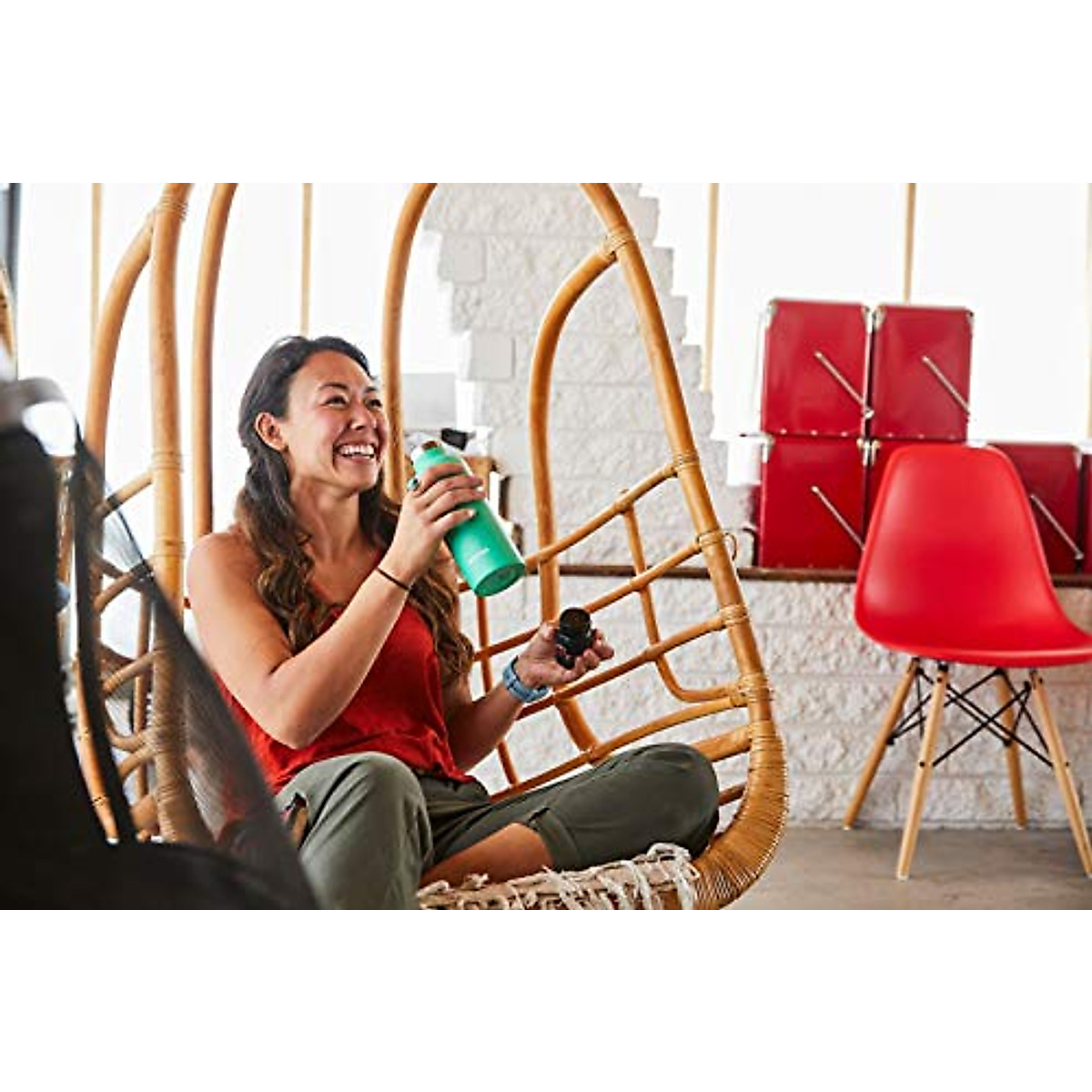 Hydro Flask Water Bottle - Standard Mouth Flex Lid - 21 oz, Spearmint