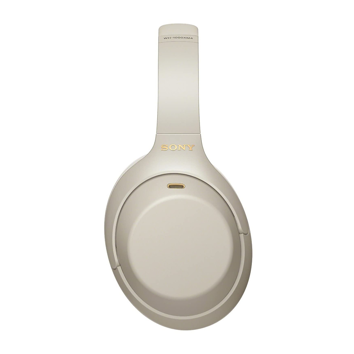 Sony WH-1000XM4 Wireless Noise Canceling Over-Ear Headphones (Silver) Bundle with Find My Bluetooth Locator Keychain Finder (2 Items)