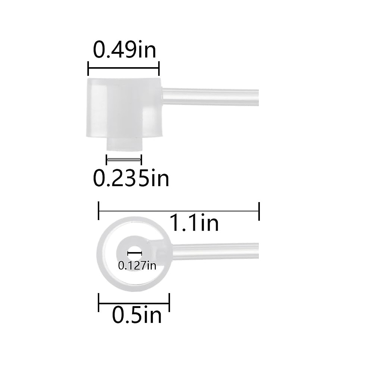 Lil Ray 6 PCS Perfume Dispenser Pump Transfer Tool for Small Travel Refillable Perfume Atomizer Spray Bottle, 4PCS Mini Metel Funnel, 2 PCS Mini dropper