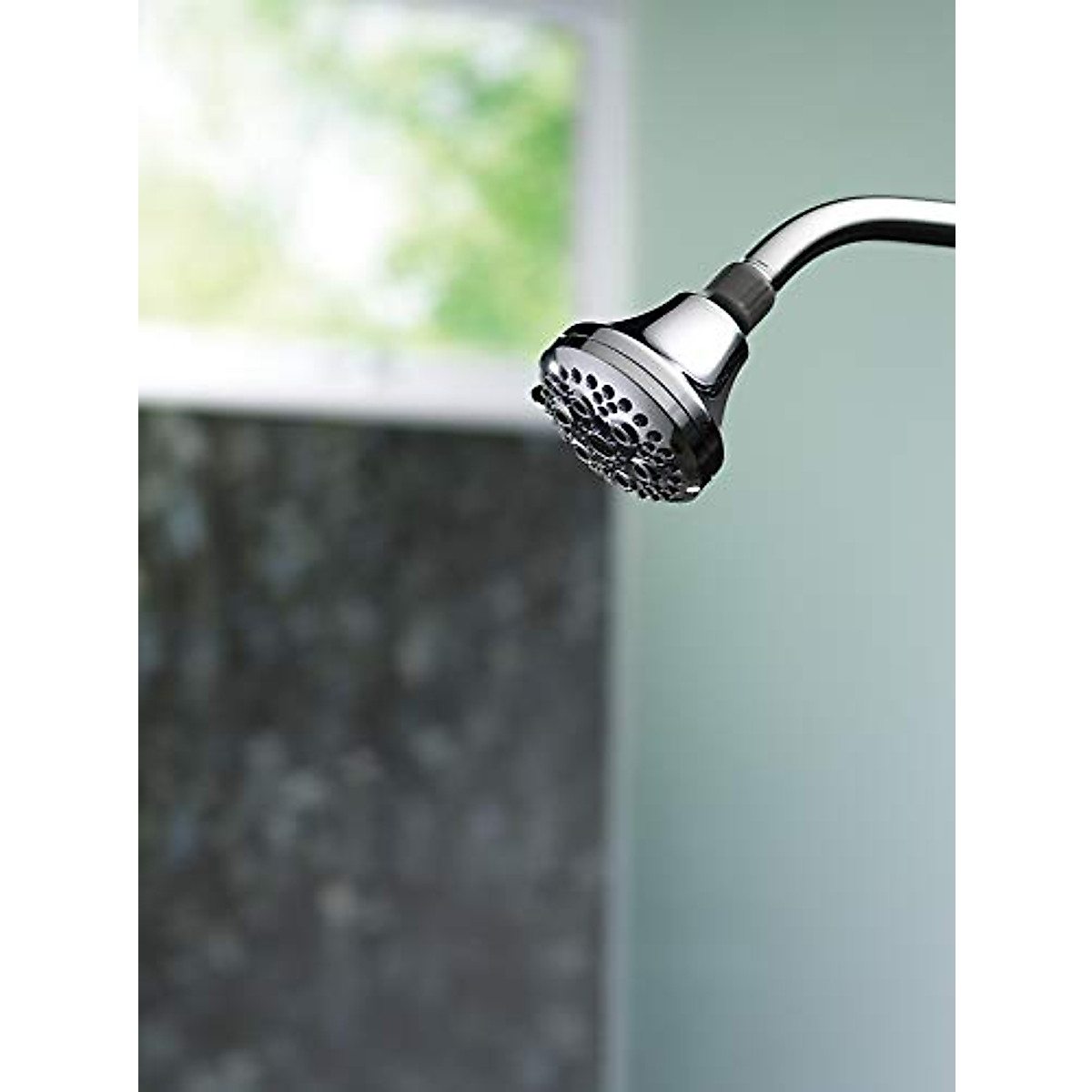 Peerless Delta-Faucet 76551C Water-Saving Five Spray Massage Shower Head, 2.0 gpm, Chrome