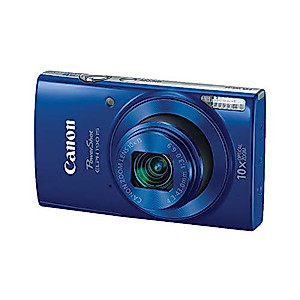 Canon PowerShot ELPH 190 IS Digital Camera (Blue) with 10x Optical Zoom and Built-In Wi-Fi